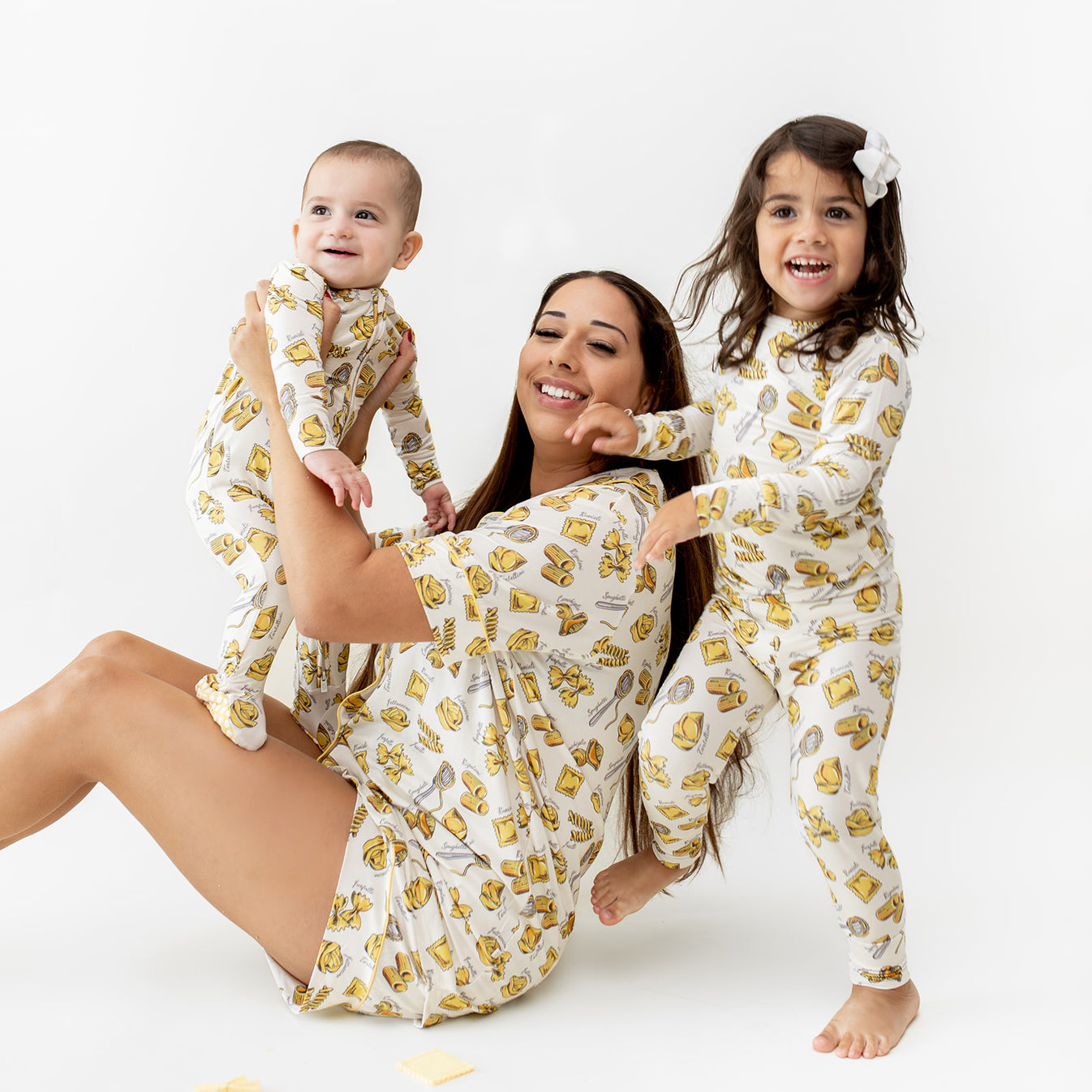 Pasta Long Sleeve Pajama – Sophia Bella